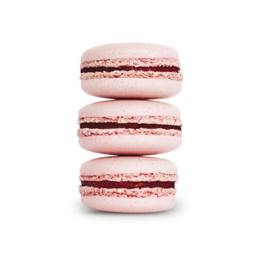 Raspberry Macarons 12 Pack | Mavens Market
