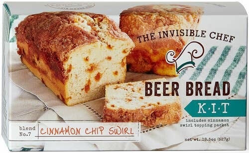 Cinnamon Chip Swirl Beer Bread by The Invisible Chef | Mavens Market